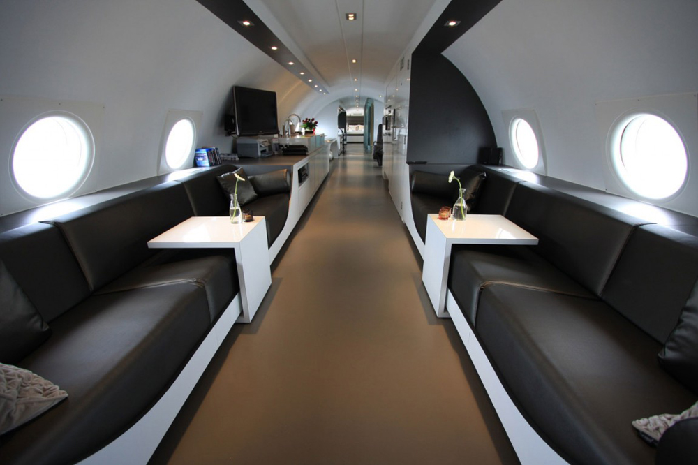 Dutch Hotelier Transforms Russian Aircraft Is Luxurious Hotel Suite