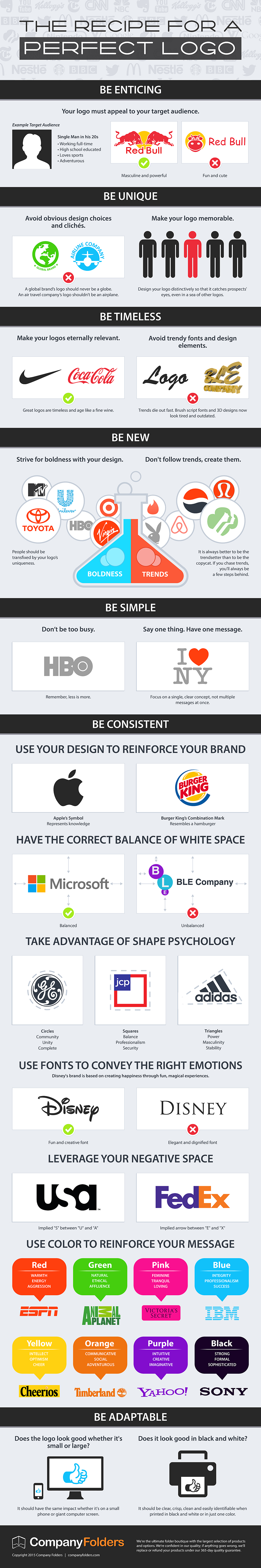 7 Logo Redesign Tips for Rebranding (Infographic)