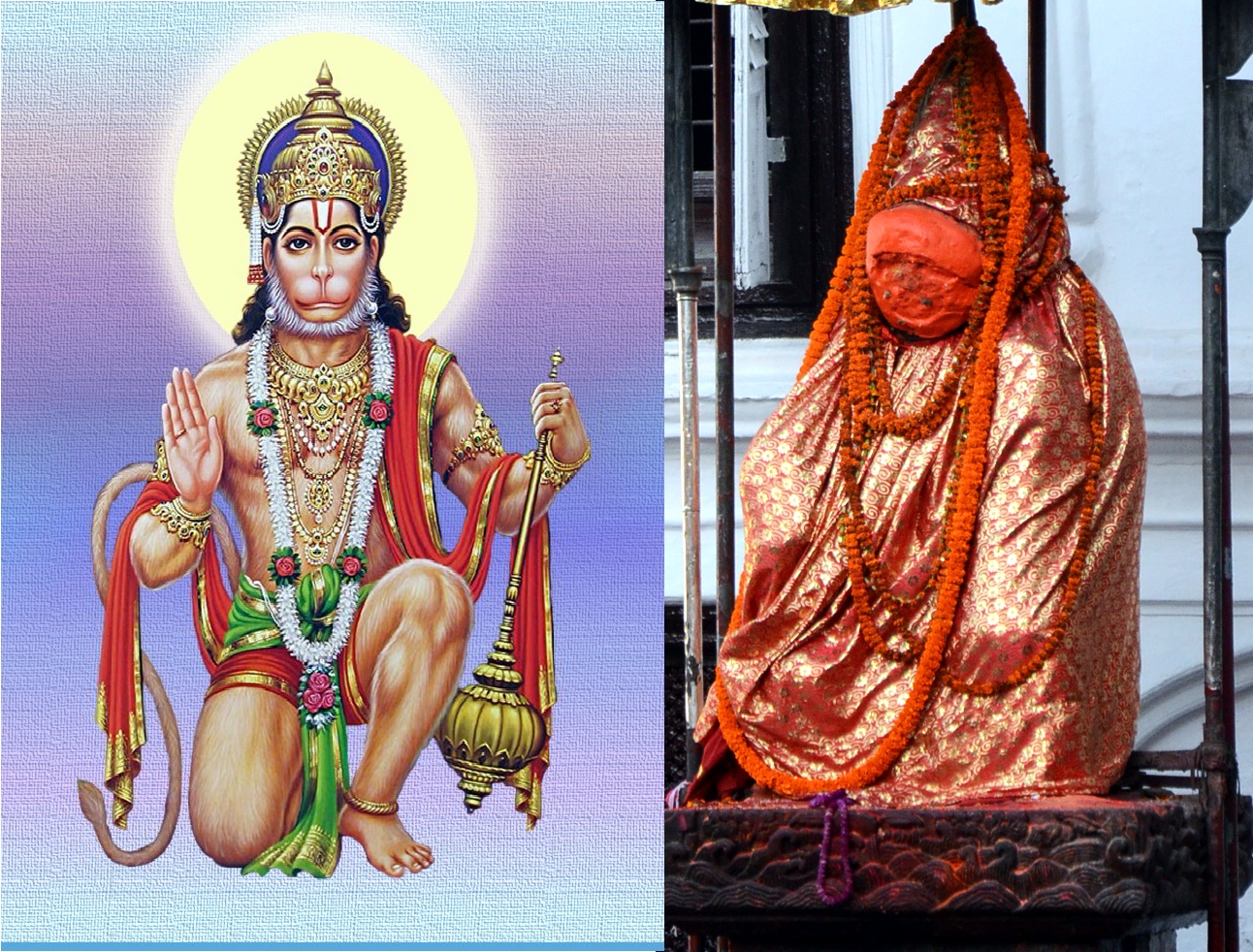 The animals commonly worshipped by Hindus of India and Nepal
