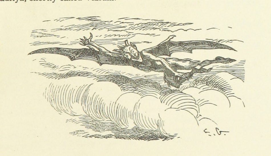 Vampires in South America described in Ramayana as Mandeha-s